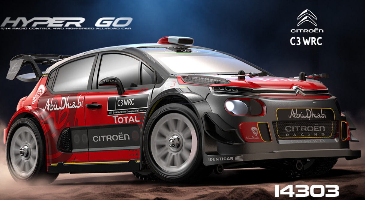 MJX 14303 Hyper GO Citroen Brushless LiPo Powered 3S Drift Rally Car