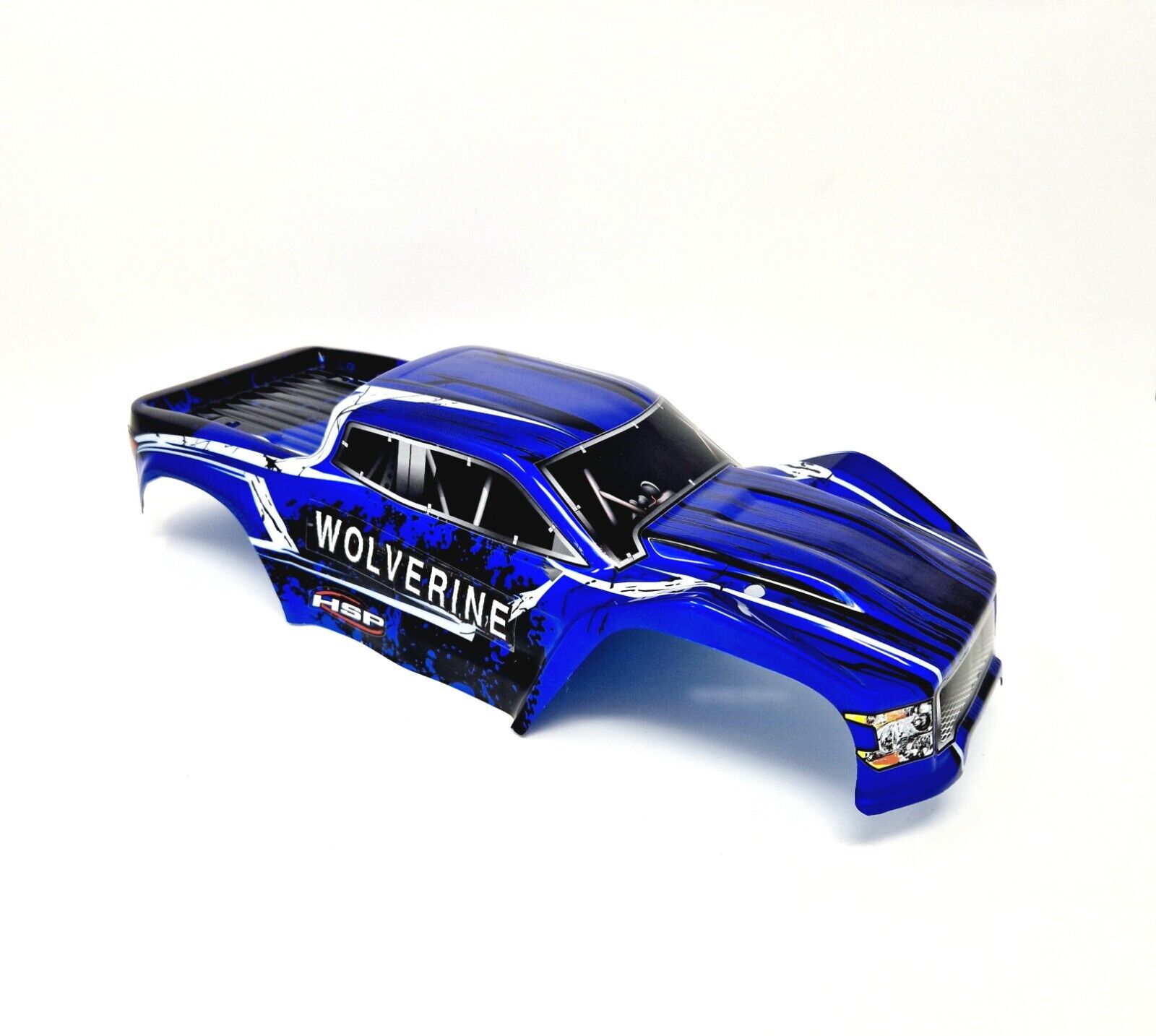 HSP RC Truck Body Shell Blue With Stickers 1/10 HSP Wolverine 94111 94